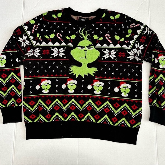 the grinch | Sweaters | The Grinch X Forever 2 Christmas Sweater Large ...